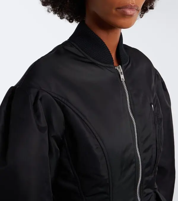 Simone Rocha Padded Satin Bomber Jacket