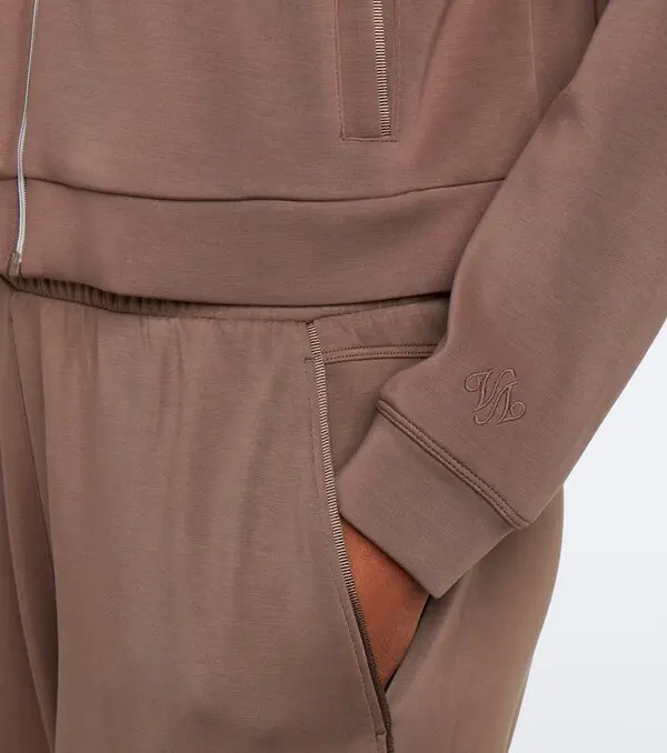 Varley Jorgie Jersey Zip-up Hoodie