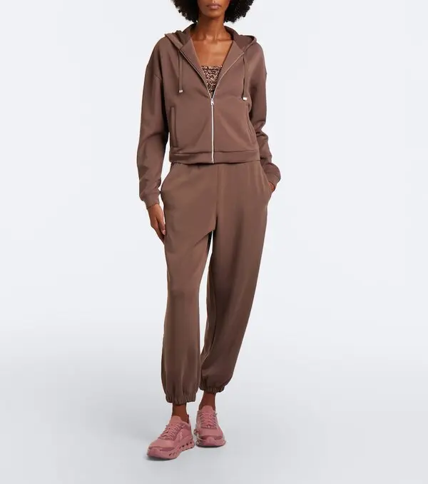 Varley Jorgie Jersey Zip-up Hoodie