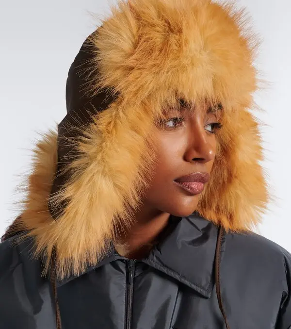 Miu Miu Technical Aviator Hat
