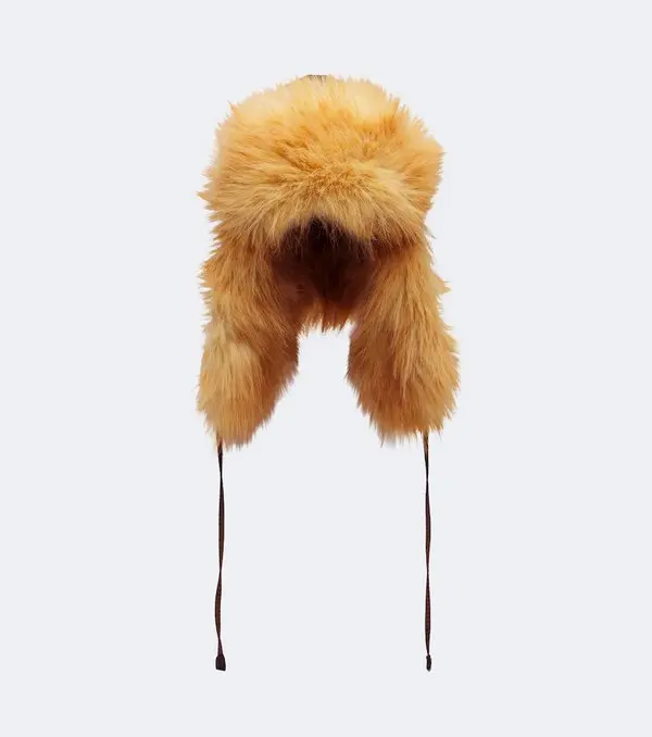 Miu Miu Technical Aviator Hat - Brown