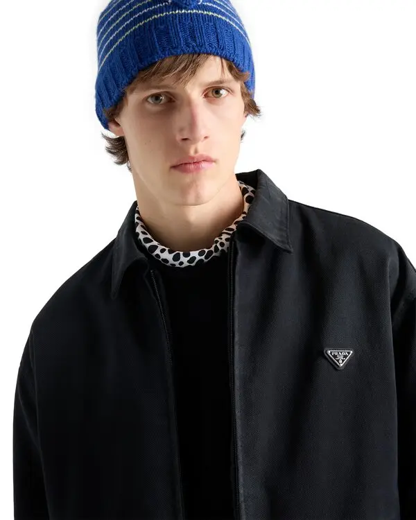 Prada Padded Denim Bouson Jacket