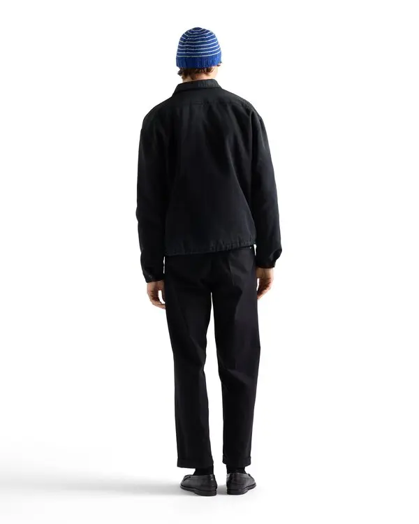 Prada Padded Denim Bouson Jacket