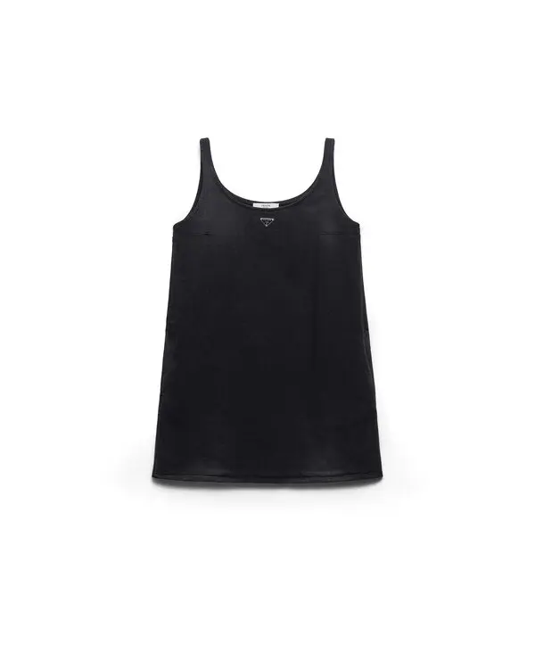 Prada Denim Mini-dress - Black