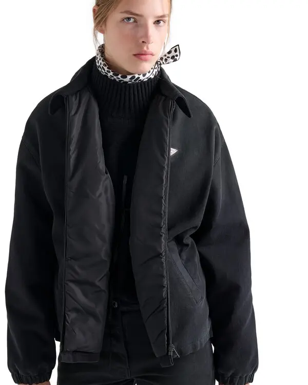 Prada Denim Blouson Jacket