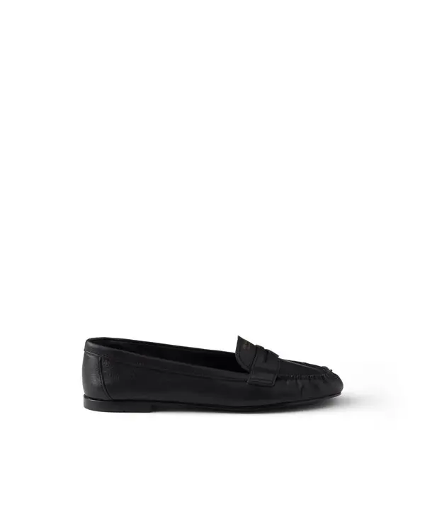 Prada Leather Loafers
