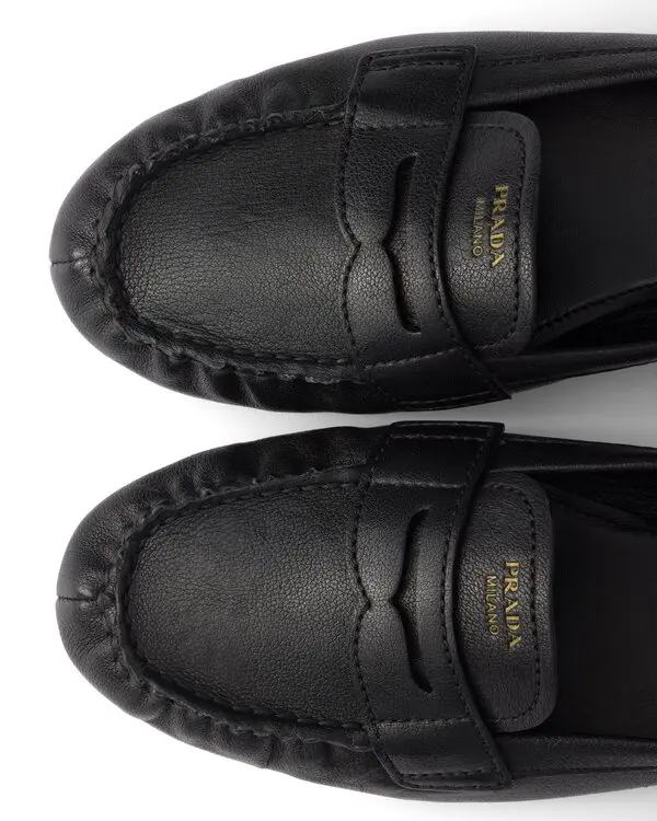 Prada Leather Loafers