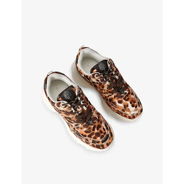 Kurt Geiger Shine Leather Trainers