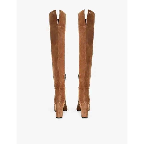 Carvela Civita Heeled Suede Over-the-knee Boots