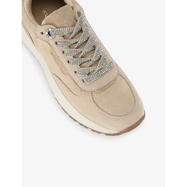 Kurt Geiger Metro Faux-suede Trainers