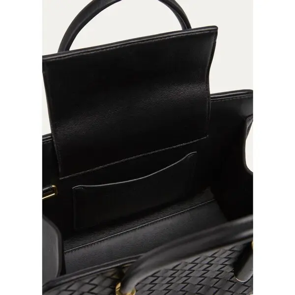 Bottega Veneta Barbara Baby Leather Top Handle Bag