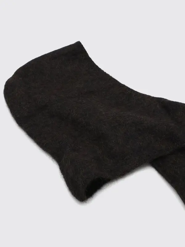 GANNI Wool And Mohair Blend Beanie With Butterfly Logo