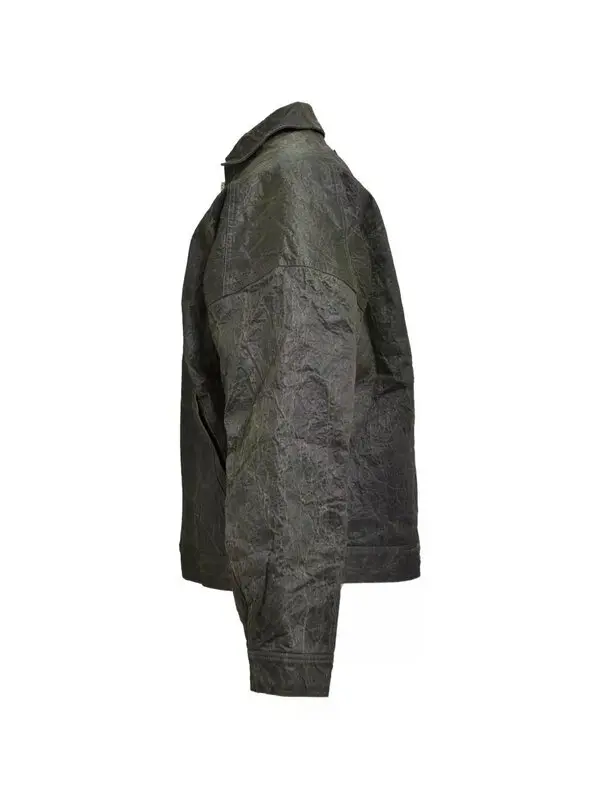 ARNODEFRANCE Crinkled-finish Canvas Jacket