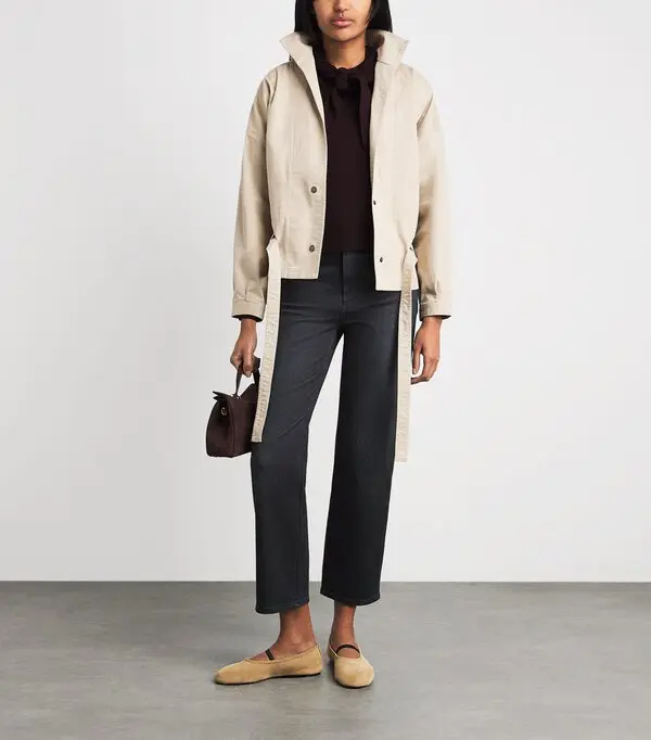 Paige Mason Ankle Mid-rise Straight Jeans