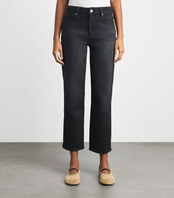 Paige Mason Ankle Mid-rise Straight Jeans