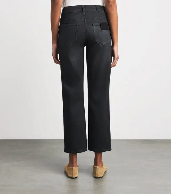 Paige Mason Ankle Mid-rise Straight Jeans