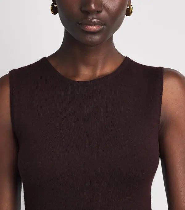Sandro Wool-cashmere Layered Maxi Dress