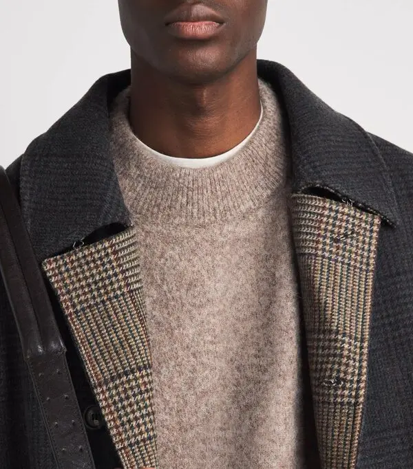 A.p.c. Mélange Relaxed Sweater - Brown