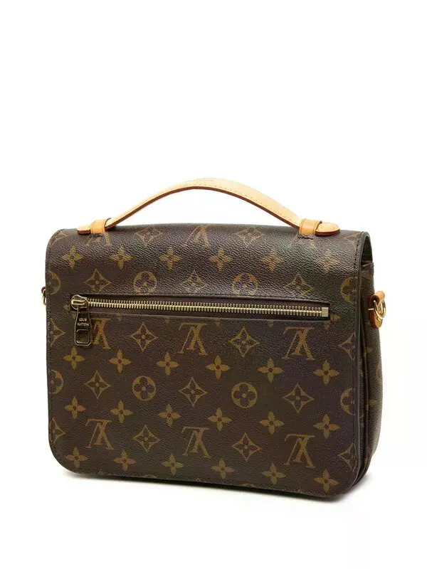 LOUIS VUITTON 2016 Monogram Pochette Metis Satchel
