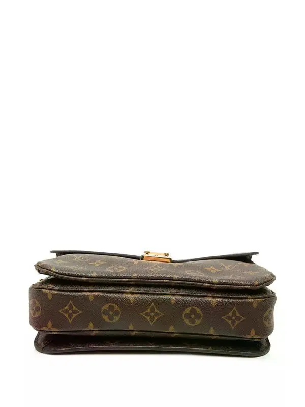 LOUIS VUITTON 2016 Monogram Pochette Metis Satchel
