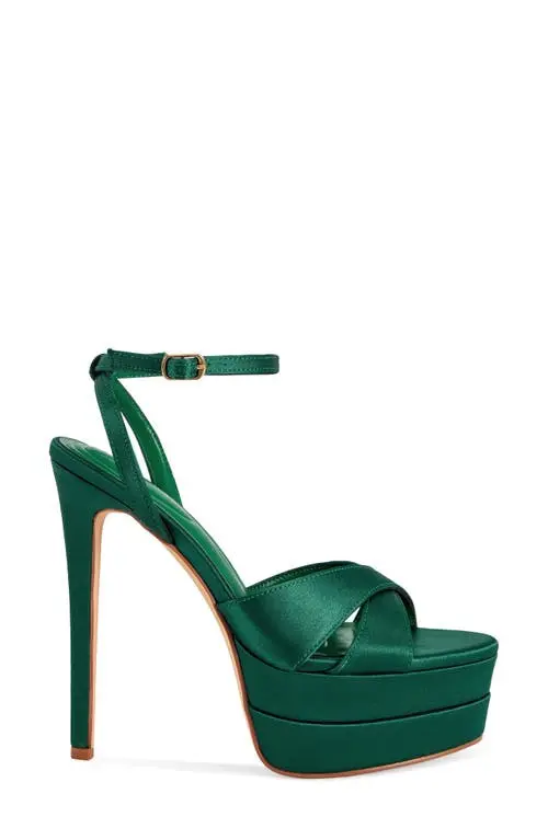 AZALEA WANG Halladay Ankle Strap Platform Sandal