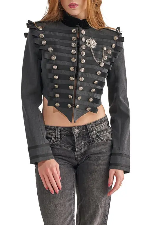 AZALEA WANG Bronwen Military Jacket