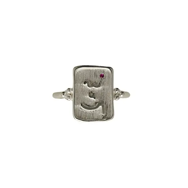 CLAIRE HILL DESIGNS Know Your Worth Ring - Silver