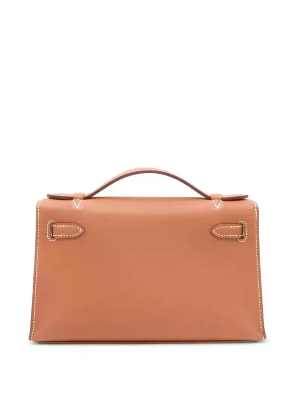 Hermès 2025 Swift Kelly Pochette 22 Handbag