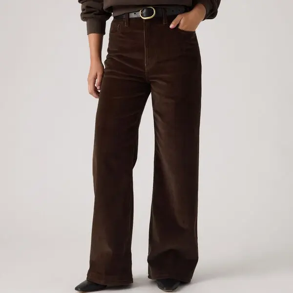LEVI'S Ribcage Wide Leg Corduroy Pants Jeans