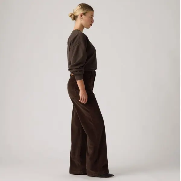 LEVI'S Ribcage Wide Leg Corduroy Pants Jeans