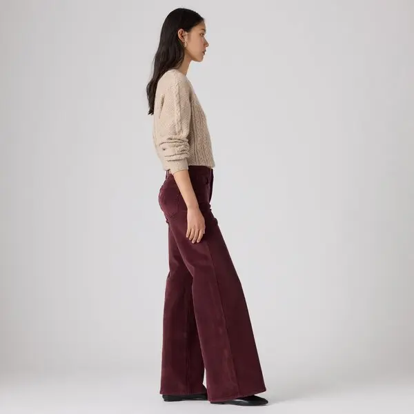 LEVI'S 318 Corduroy Shaping Wide-leg Pants Jeans
