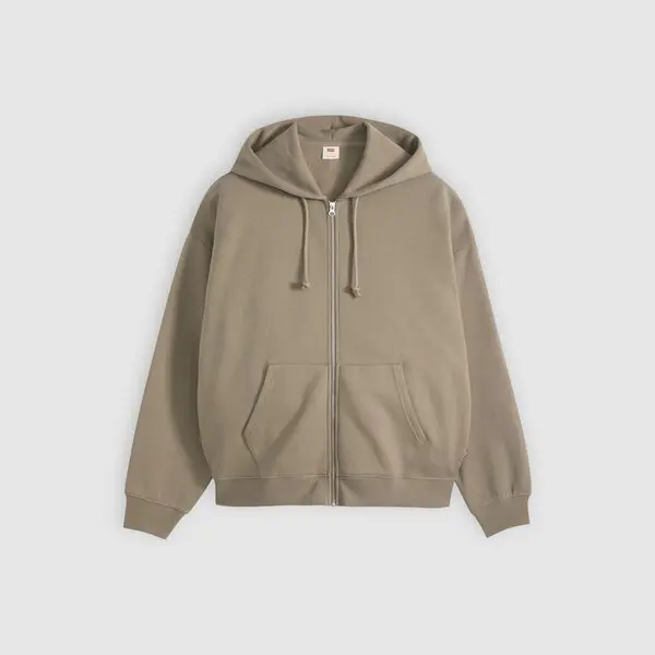 LEVI'S Boxy Full-zip Sweatshirt
