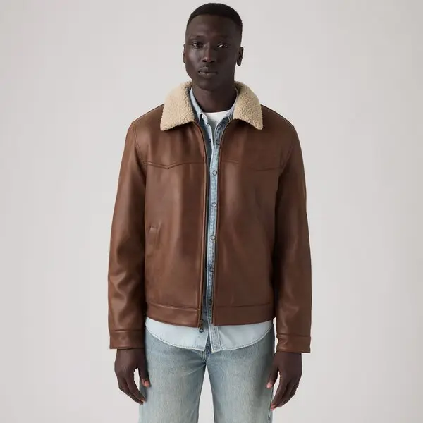 LEVI'S Faux Suede Western Jacket