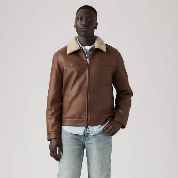 LEVI'S Faux Suede Western Jacket
