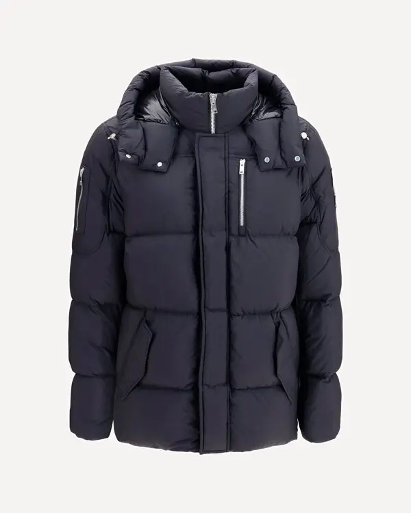 Moose Knuckles Everest 3q Puffer - Black