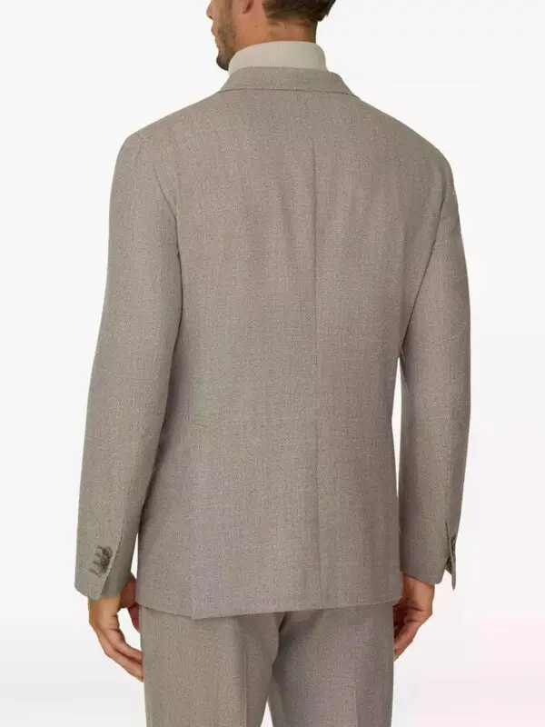 Boggi Milano Double-breasted Suit In Super 130 Wool