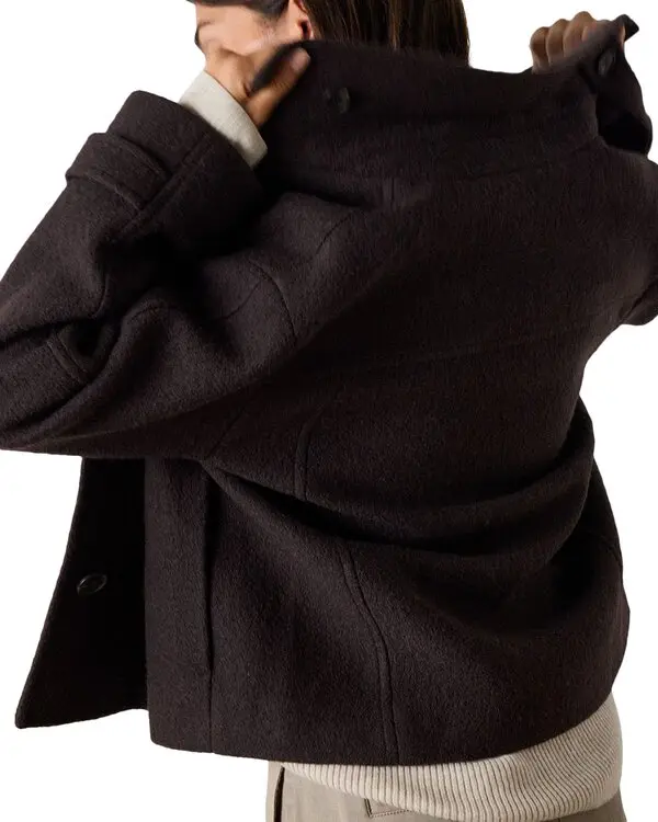 Whistles Wool Blend Short Coat