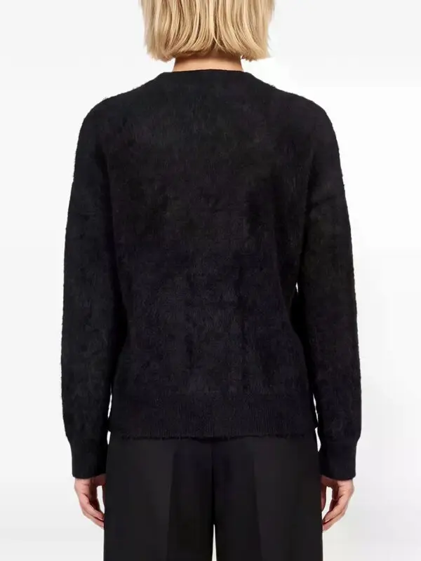GOTHA Brushed-knit Button-up Cardigan