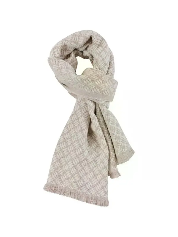 Altea Fringed Scarf - Neutrals
