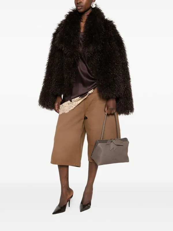THE ATTICO CAPSULE L'altra Di Milano Leather Handbag