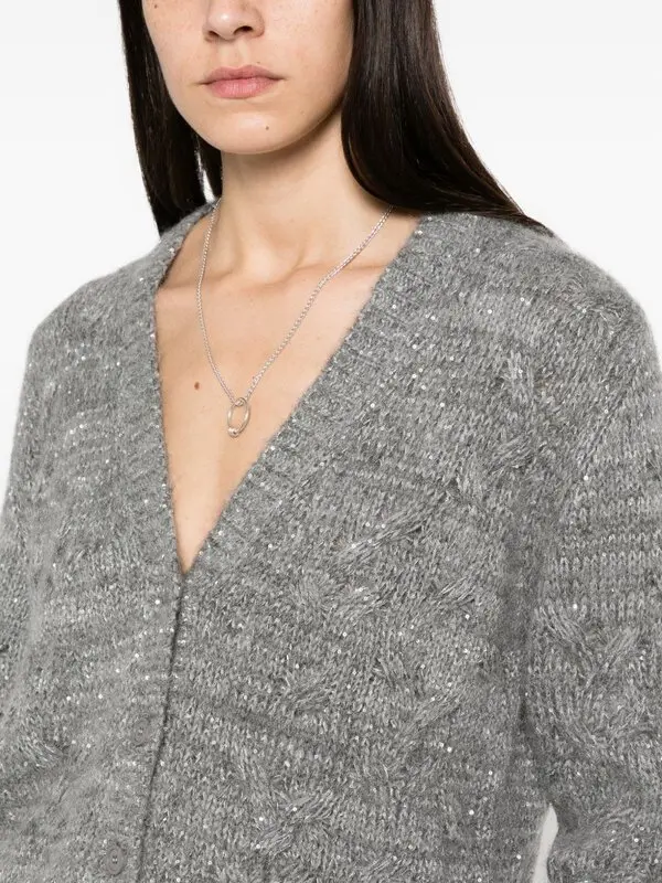 Fabiana Filippi Wool Blend Cardigan