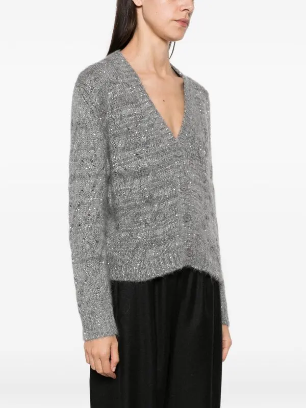 Fabiana Filippi Wool Blend Cardigan