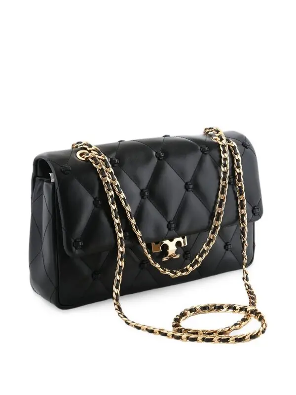 Tory Burch Bunny Knot Leahter Shoulder Bag