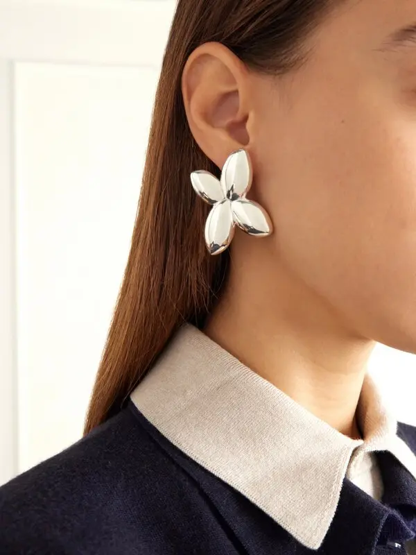CAMILLE SURAULT Rosemarie Sterling Earrings