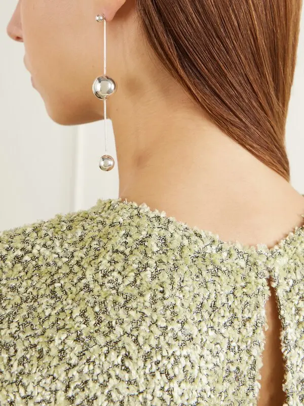 CAMILLE SURAULT Vada Asymmetric Sterling Earrings
