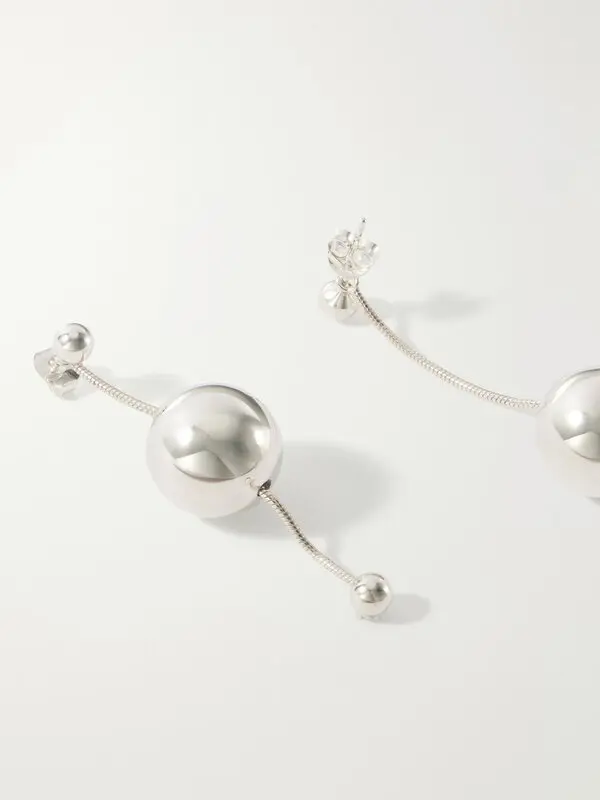 CAMILLE SURAULT Vada Asymmetric Sterling Earrings