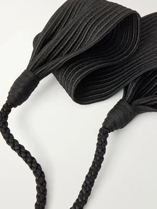 Le Sundial Vesper Tassel-detailed Grosgrain Belt
