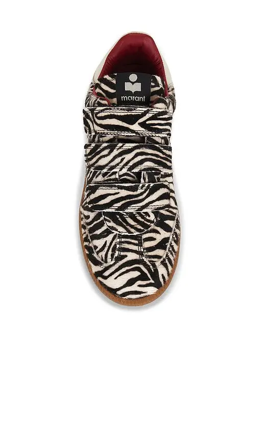 Isabel Marant Étoile Beth Sneaker In Black & White