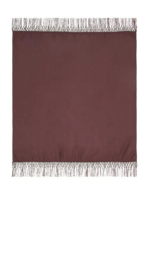 BAOBAB Austin Scarf In Brown - Saddle