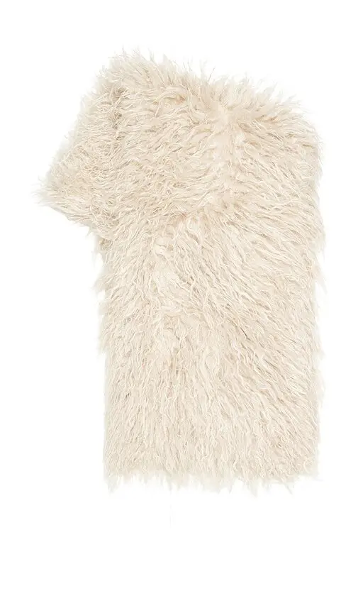 Goldbergh Yamara Scarf In Cream - Pebble